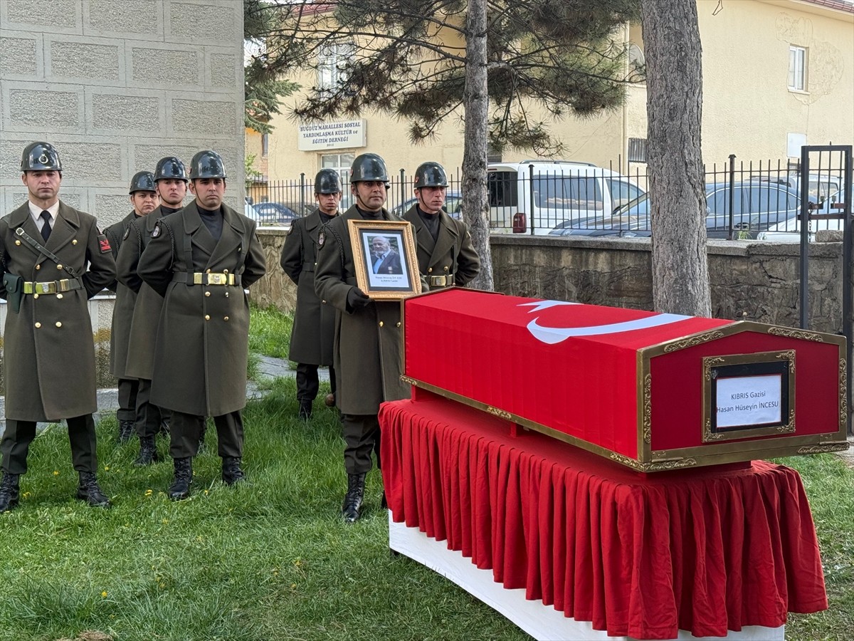 Kıbrıs Gazisi Hasan Hüseyin İncesu Son Yolculuğuna Uğurlandı
